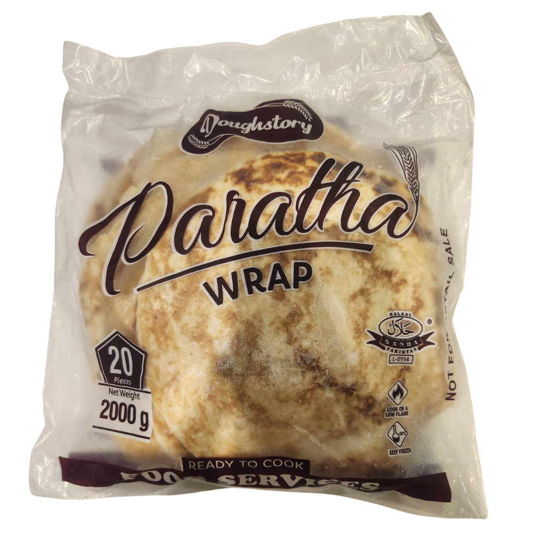 Dawn Doughstory Paratha Wrap Restaurant Pack - 4x20pc – ATNA Foods Inc.
