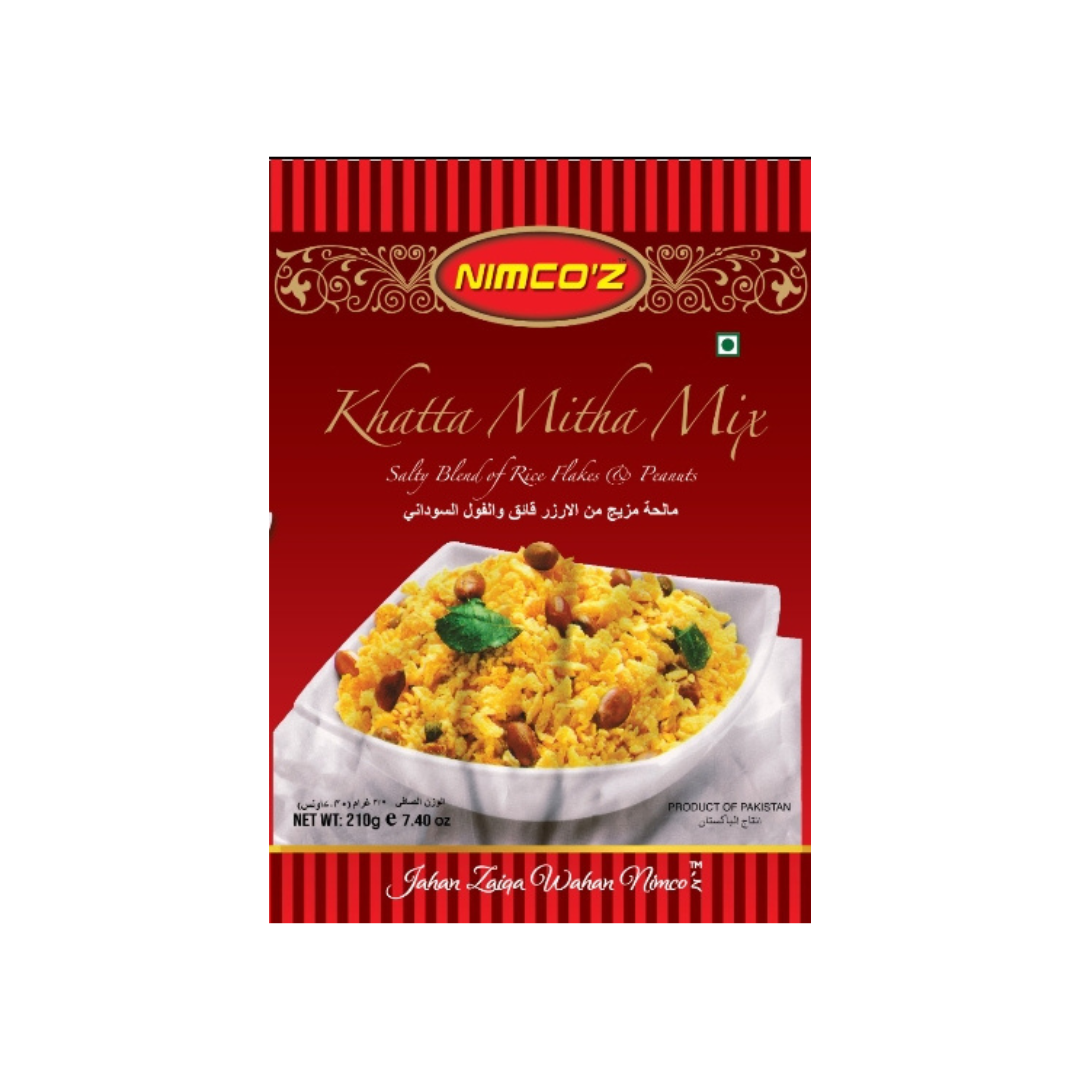 Nimco'z Khatta Meetha Mix - 36x200g – ATNA Foods Inc.